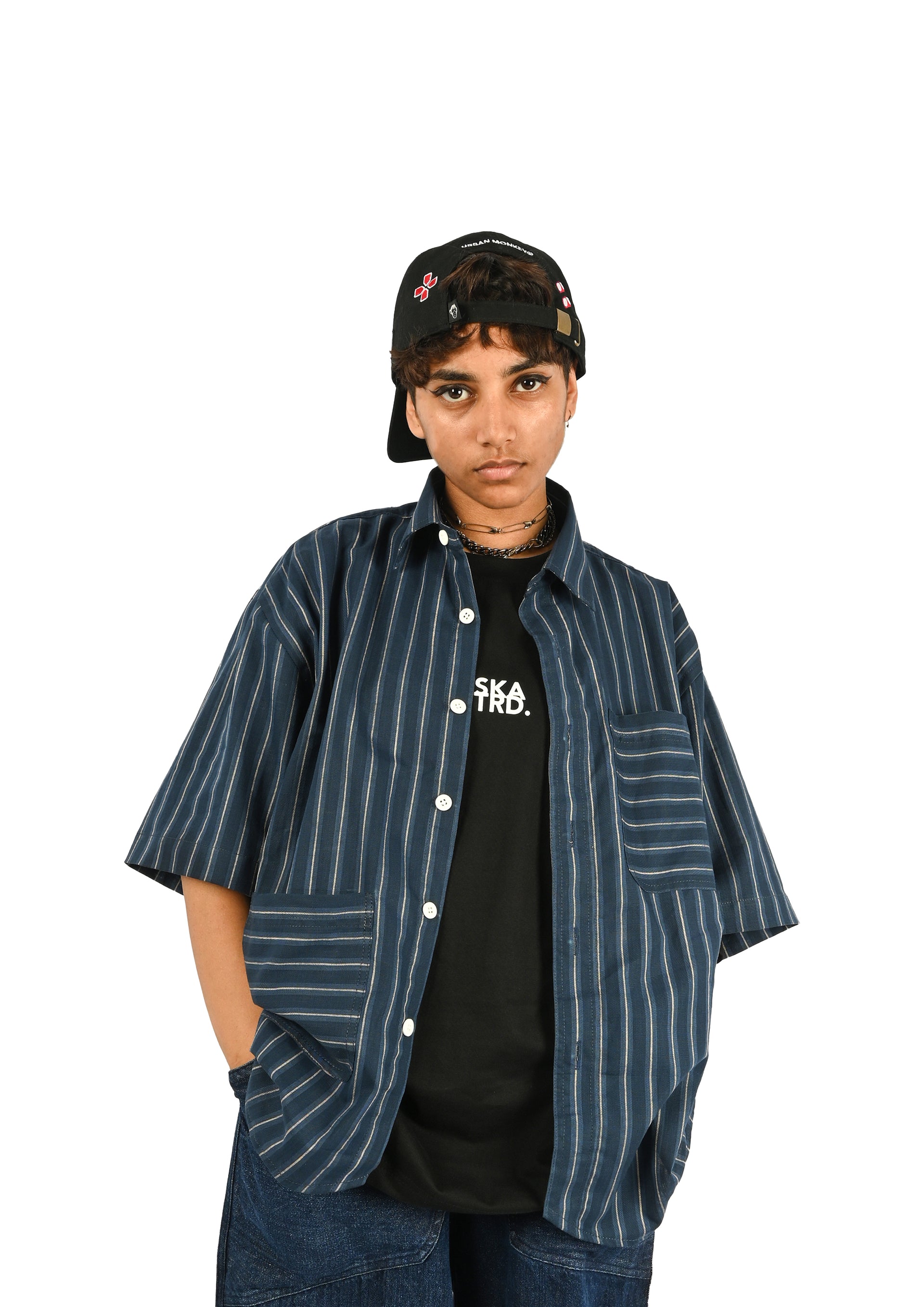 OVERSIZED STRIPED SHIRT – SKATRD